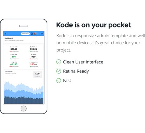 Kode Responsive Admin Dashboard Template Templates Dashboard