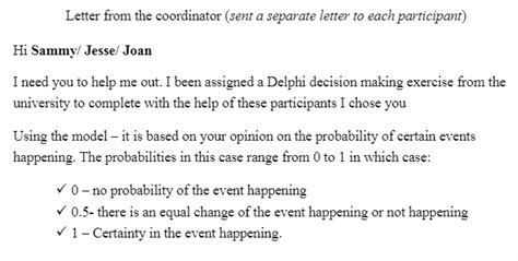Delphi Decision Making Exercise Homework Help
