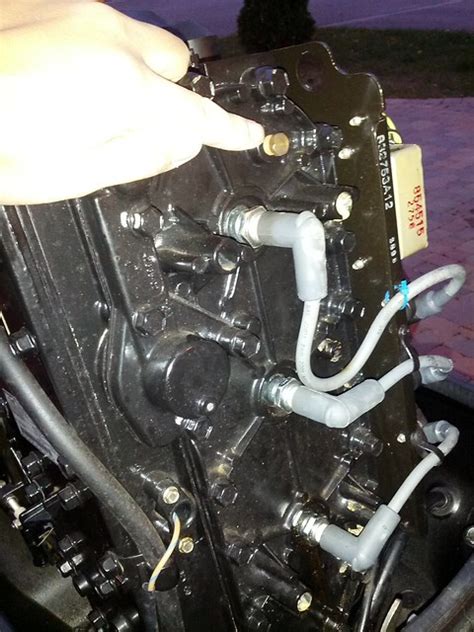 1999 Mercury 90hp Elpto Water Pressure Gauge Installation Help