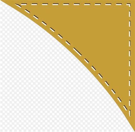 土黄色简约三角形边框png图片素材下载 图片编号qbddlmvq 免抠素材网