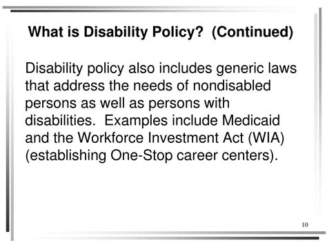 Ppt Effective Disability Policy Agents Training Overview Powerpoint