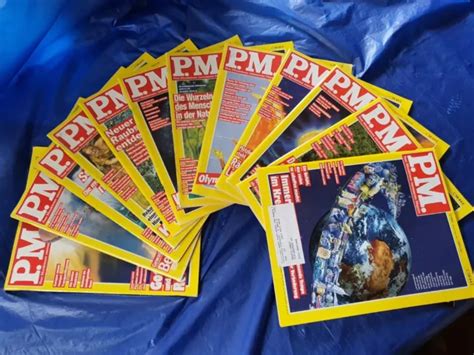 P M HEFTE KOMPLETTER Jahrgang 1992 12 Hefte EUR 28 20 PicClick DE