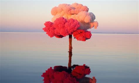 Abstract Image Of Explosion With Smoke And Fire Explosion Cloud