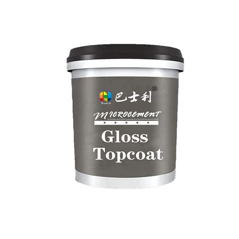 Single Component Microcement Sealing Floor Coating Paint