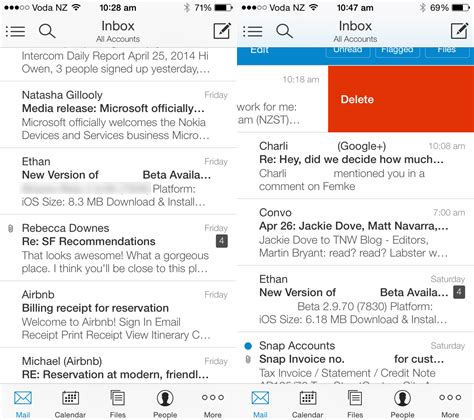 Acompli A Perfect Ios Email App But We Wish It Wasnt Free