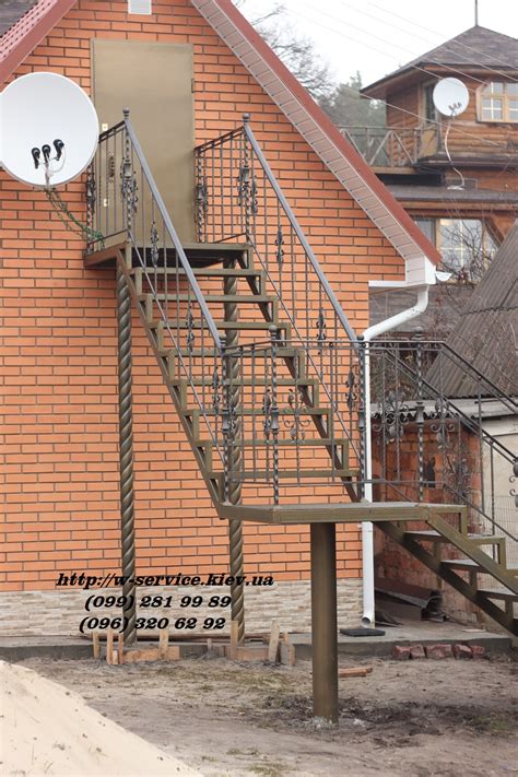 Наружная лестница на чердак 75 фото НА ДАЧЕ ФОТО