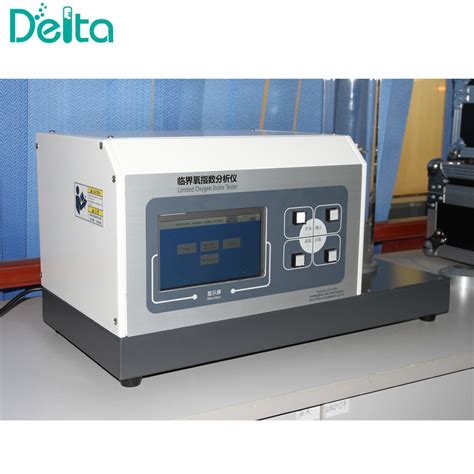 LOI A Fully Automatic ASTM D 2863 Limited Oxygen Index LOI Analyzer