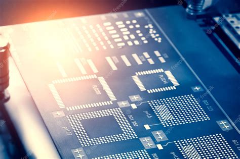 Primer Plano Del Examen De La Muestra De Prueba Del Transistor De