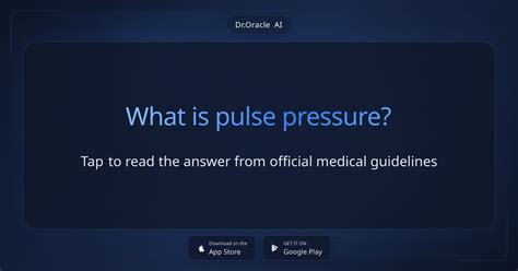 What Is Pulse Pressure