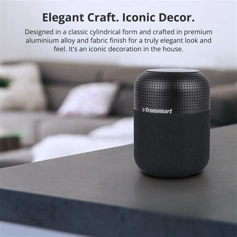 Tronsmart Element T6 Max 60W Bluetooth 5 0 NFC Speaker Black