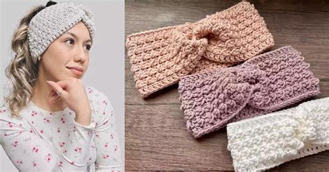 Teje Tiernos Accesorios Aprende A Tejer Diademas A Crochet