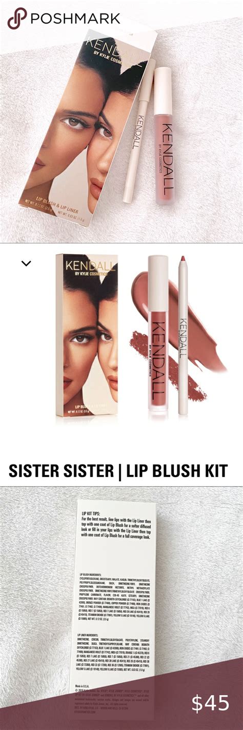 Kendall By Kylie Cosmetics Lip Blush Kit Kylie Matte Lip Kit Kylie