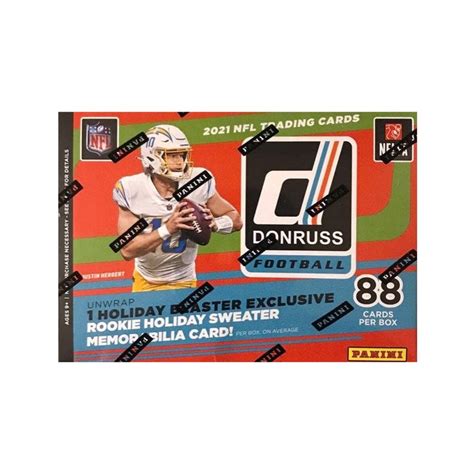 2021 Panini Donruss Football Blaster Box Holiday Exclusive — Fugitive