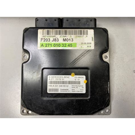 Engine Ecu Continental Sim4l Ke 5wk90582 Mercedes A2711535291