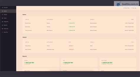 Gelir Gider Takip Scripti Ücretsiz Scriptler Seditio Software Türkiye
