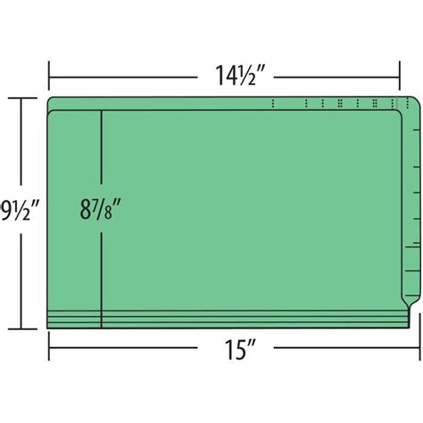 Coloured File Folders Legal Size Pt TAB Double Ply Top And Side Tabs