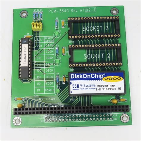 Advantech PCM 3840 Solid State Disk Module PCB Motherboard Bullseye