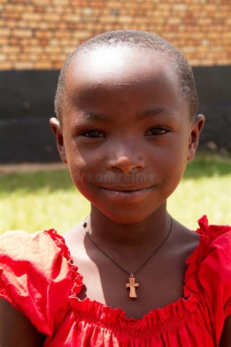 Afrikanisches Mädchen Redaktionelles Stockfoto Bild Von