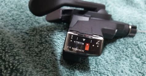 자전거 mtb 미니벨로 sram 스램 x 3 7단 기어변속 트리거 핸들쉬프트 시마노데오레급 변속 느낌 대명10동