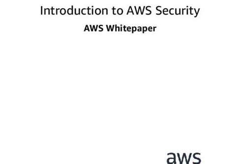 Introduction To Aws Security Data Smart Computers