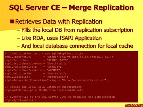 Ppt Mobile Data With The Compact Framework Powerpoint Presentation Free Download Id4774295