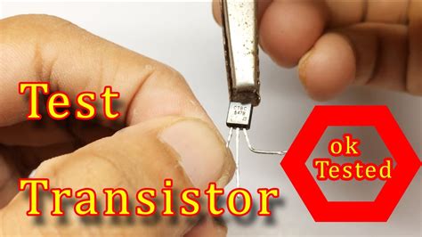 Test Transistor Without Multimeter Easy Electronics Project YouTube