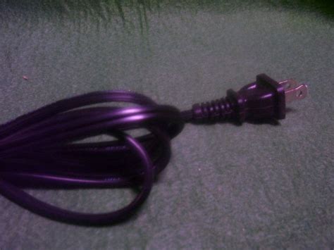8ft Black Cord Set Spt2 My Lamp Parts