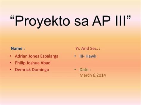 Mga Lahi Ng Tao Ppt