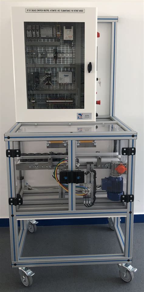 Mob I30 Kit De Cablage Convoyeur Industriel Automatise Avec Telemaintenance Par Internet