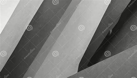 Abstract Interplay Of Light And Shadow In Angular Concrete Structures During The Golden Hour