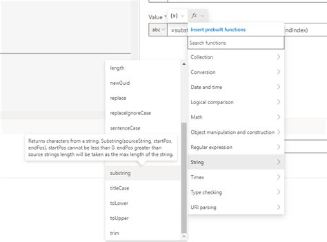 Substring Function Contains Wrong Tooltip Information · Issue 9331 · Microsoftbotframework