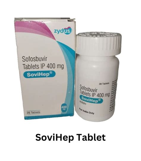 Sovihep Tablets Sofosbuvir 400mg By Zydus Medilyf Care