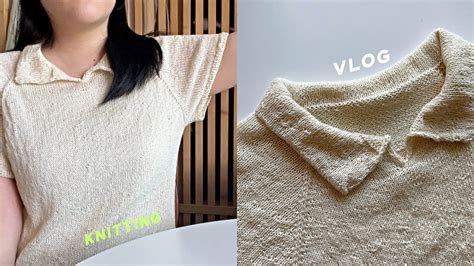🍉👕여름버전 모드티 뜨기 도전뜨개브이로그라라뜨개 밀크소다여름뜨개실추천요즘니트코튼3반팔탑다운티knitting Vlog여름뜨개 Youtube
