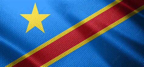 Dr Congo Flag Waving Background Flag Of Dr Congo Dr Congo Dr Congo