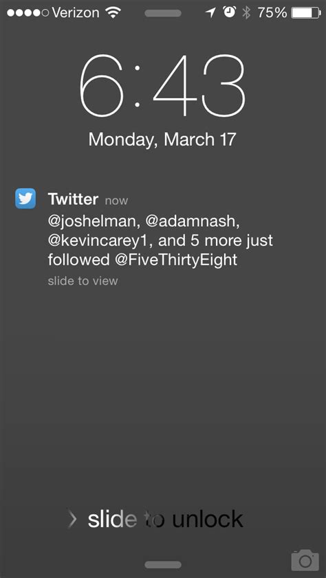 [ Twitter Push Notification ] An Appropriate Use Of A Push