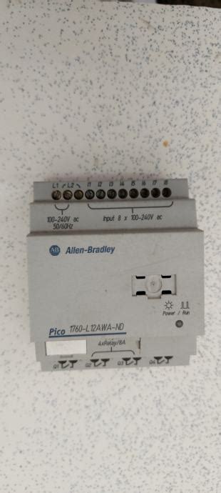 Plc 1760 L12awa Nd Allen Baradley Pico Controller
