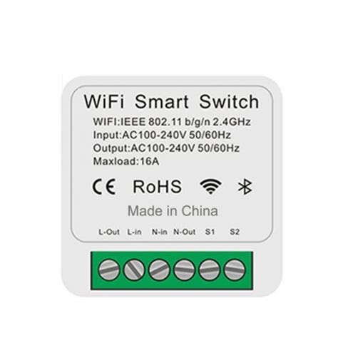 Commutateur eWeLink 16A Mini Module d éclairage intelligent 16a Wifi