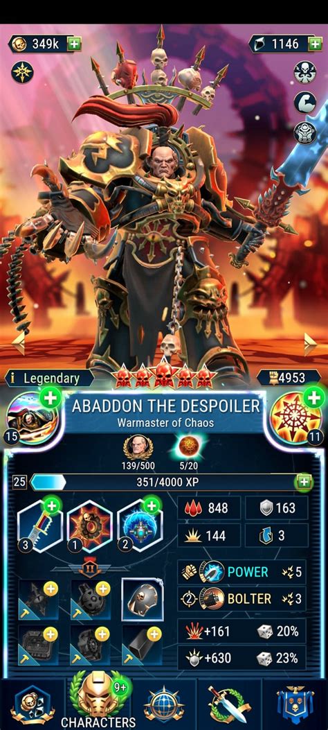 Volk Vs Abaddon For Fall Of Cadia Elite R Wh40ktacticus