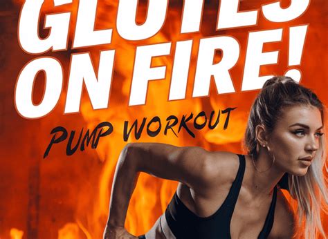 Glutes On Fire The Ultimate Booty Pump Workout Aminoshots