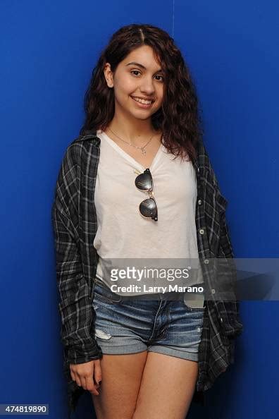 Alessia Cara Poses For A Portrait At Radio Station Y 100 On May 26