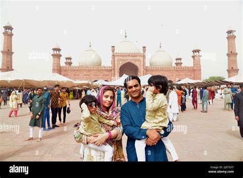 Pakistani Devotees Muslim Offering Special Morning Prayers On The Eve