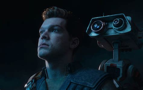 Cal Kestis From Star Wars Jedi With His Droid Bd 1
