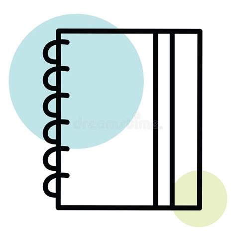 Blue Notes Icon Stock Vector Illustration Of White 259783580