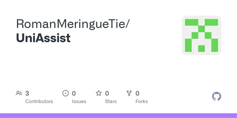 Github Romanmeringuetieuniassist