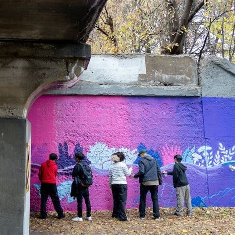 River Memory Mural Opening Nemaa