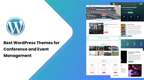 15 Best WordPress Themes For Conference And Event 2025