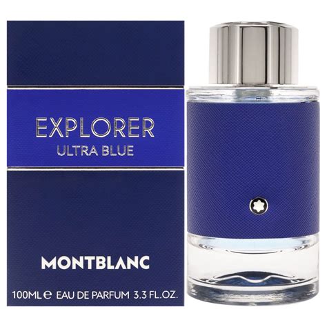 Explorer Ultra Blue By Mont Blanc For Men 3 3 Oz EDP Spray Walmart