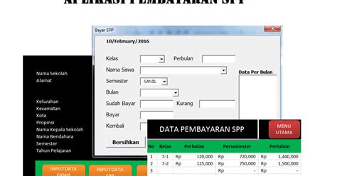 Aplikasi SPP Sekolah Gratis Terbaru Perangkat Guru
