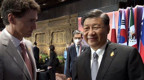 1118 罕見畫面！習近平「教訓」加拿大總理杜魯道，中加關係尷尬 敏迪選讀 Mindi World News
