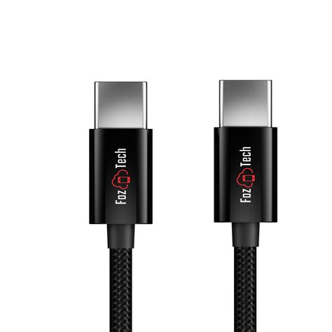 Usb C To Usb C Usb Cables For Type C Devices Foztech